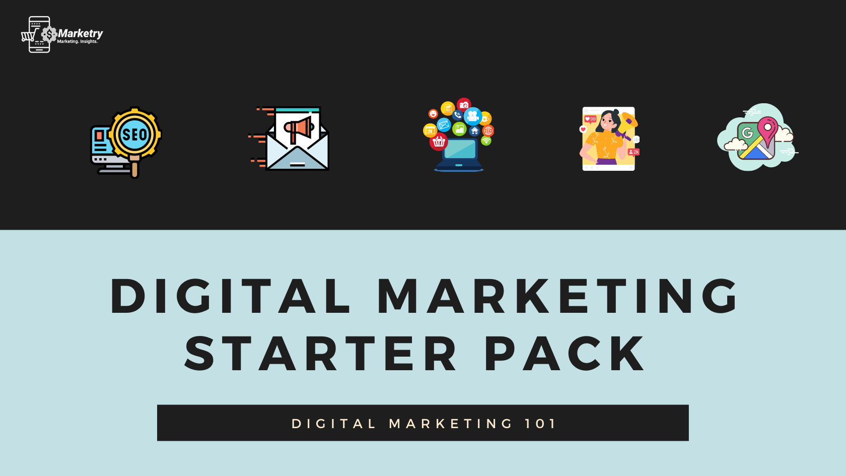 Digital Marketing Starter Pack: Keeping it simple in 2021 %